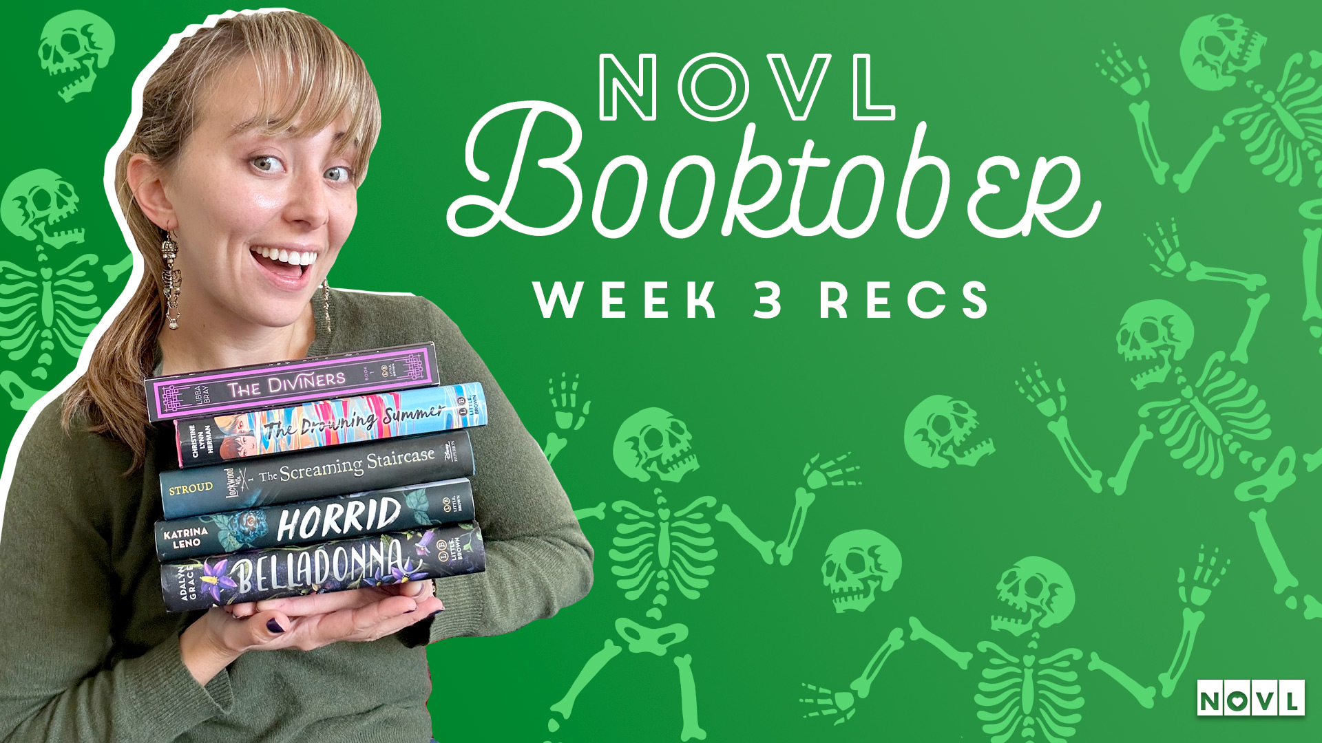 NOVL BookTober Week 3 Recs | The NOVL