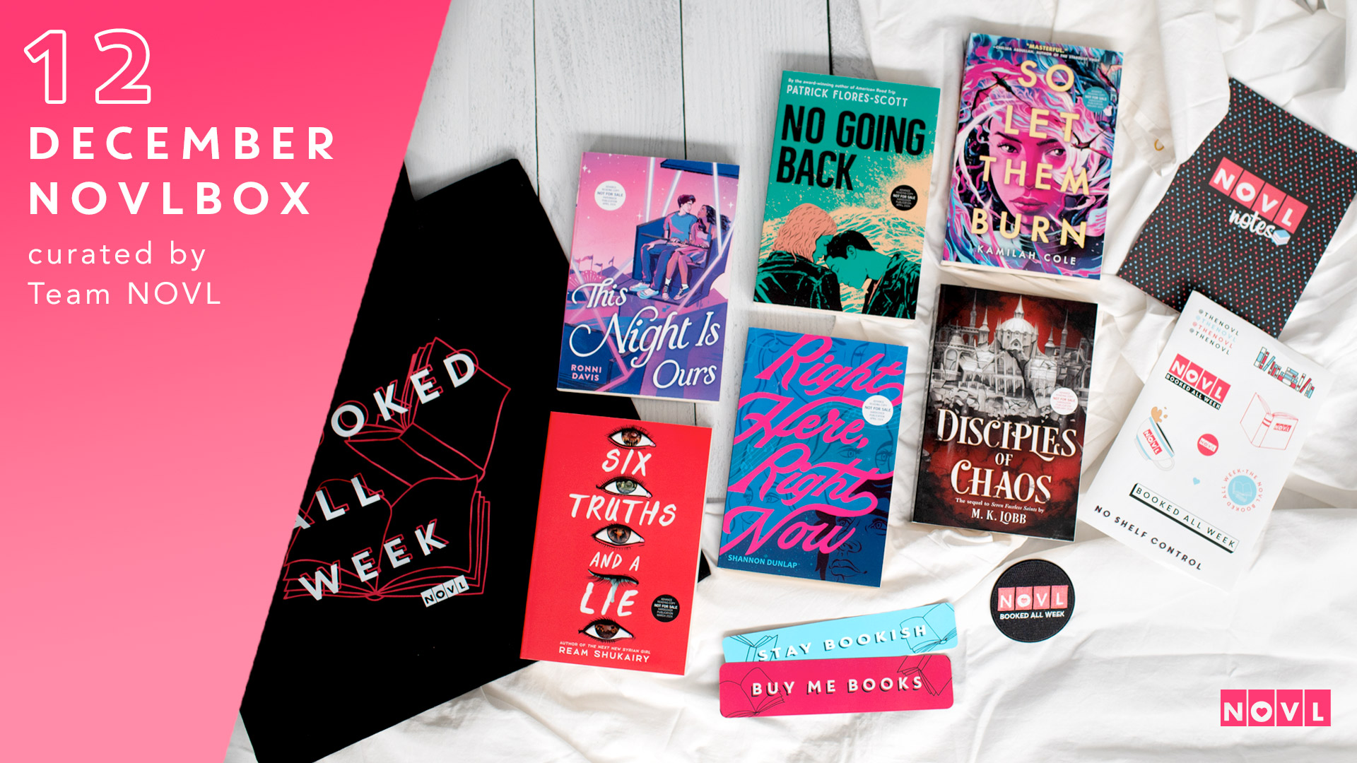 The December 2023 NOVLbox: Curated by Team NOVL | The NOVL