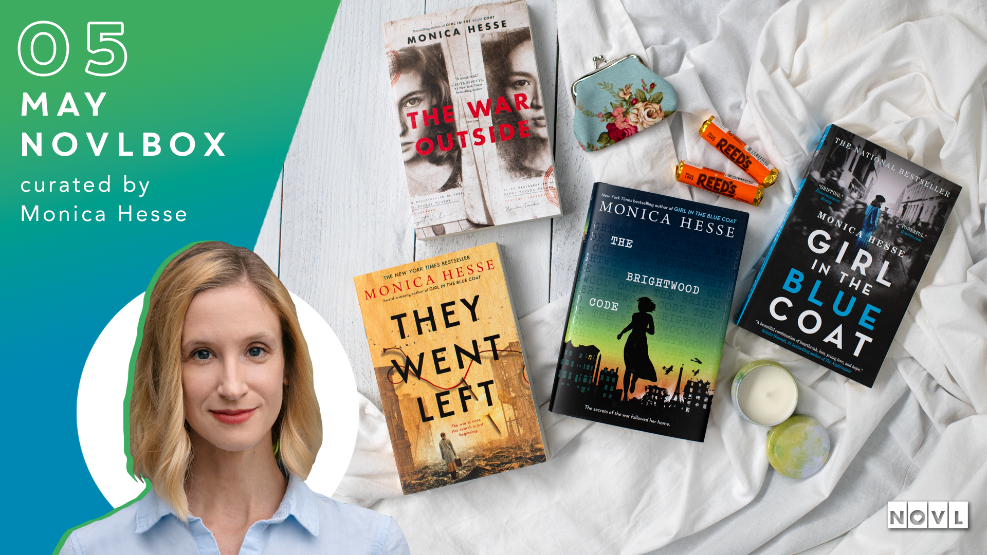 The May 2024 NOVLbox: Curated by Monica Hesse | The NOVL