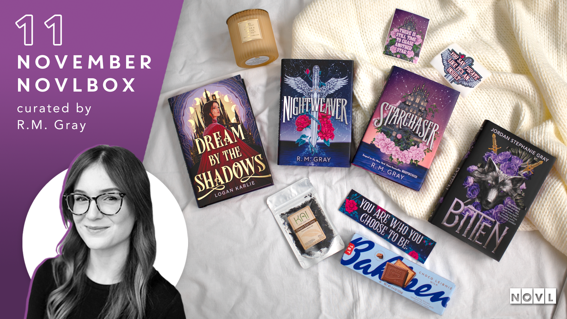 The November 2025 NOVLbox: Curated by R. M. Gray | The NOVL